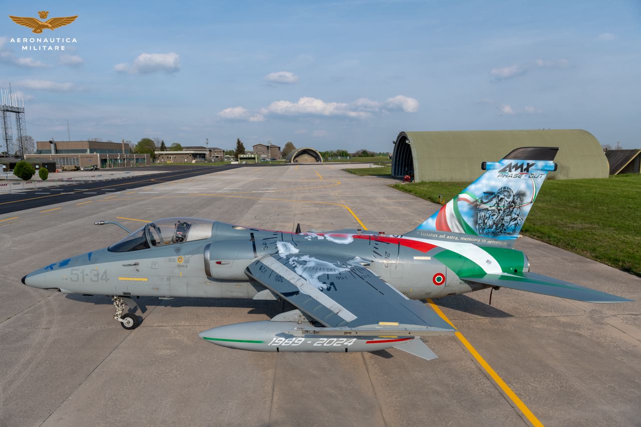 ВВС Италии вывели из эксплуатации самолёты AMX | ОТ ВИНТА